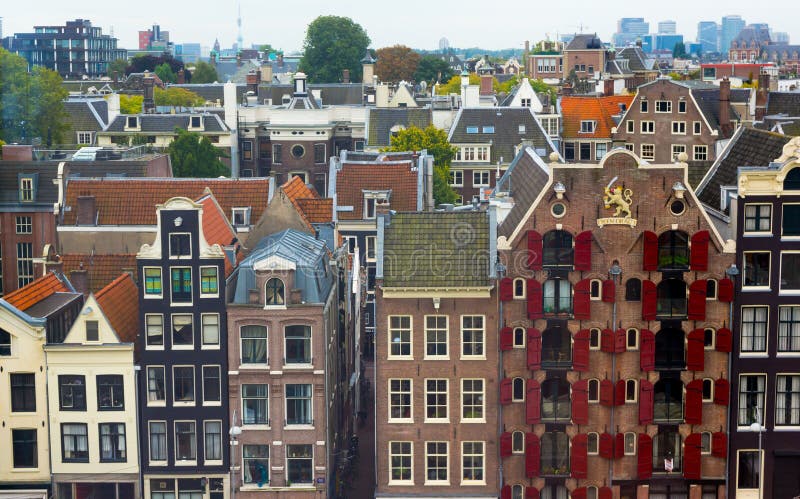 Amsterdam stock photo. Image of roof, amsterdam, outdoors - 46692922