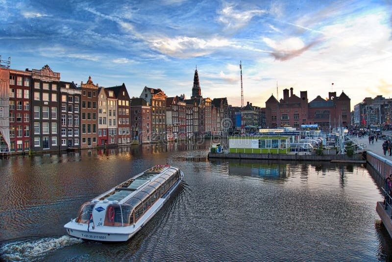 Amsterdam Scenery editorial photo. Image of amsterdam - 53483376