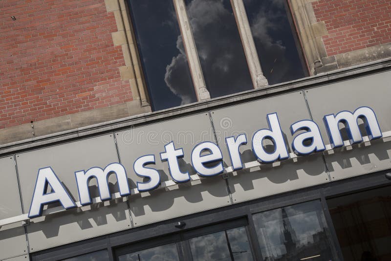 Amsterdam Sign, Holland stock image. Image of sign, urban - 87880163
