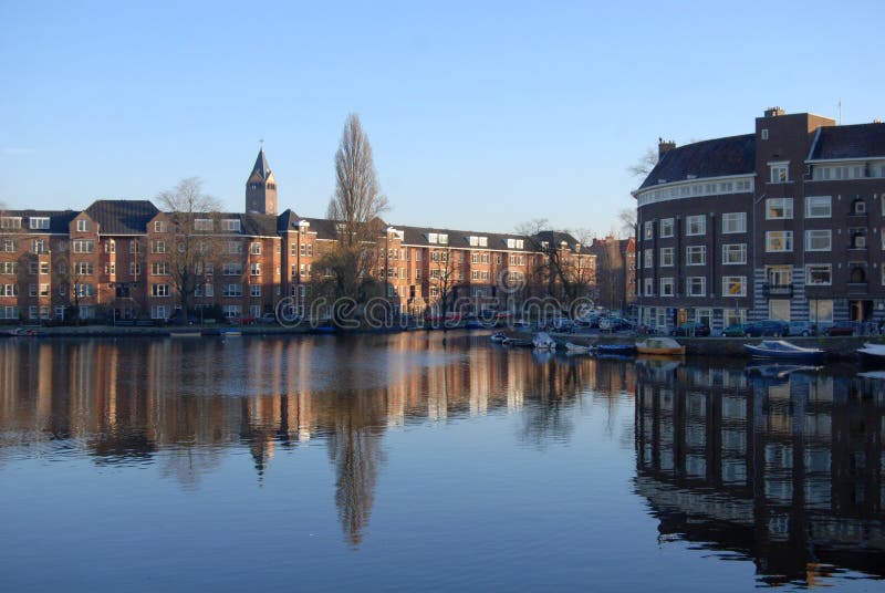 Amsterdam South stock image. Image of houses, church - 12770785