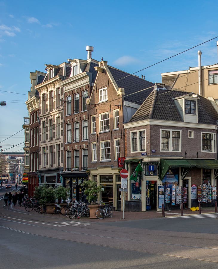 Amsterdam Street editorial photography. Image of street - 28668077