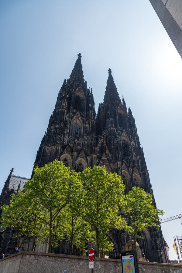 Cologne Cathedral Koln Dom editorial photo. Image of regions - 254297626
