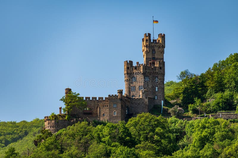 Sooneck Castle Rhine Valley Germany Editorial Image - Image of mainz ...