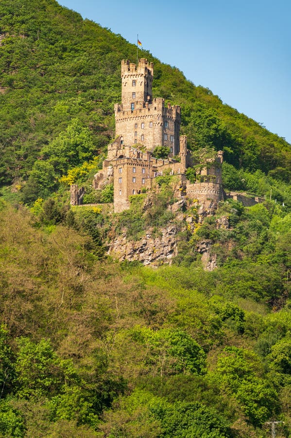 Sooneck Castle Rhine Valley Germany Editorial Stock Photo - Image of ...