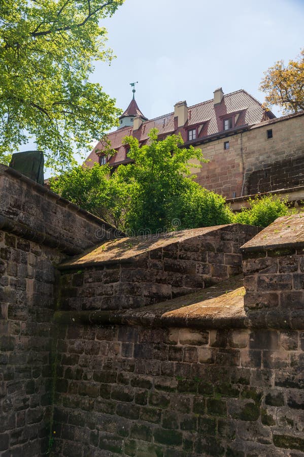 Kaiserburg NÃ¼rnberg Imperial Castle of Nuremberg Editorial Image ...