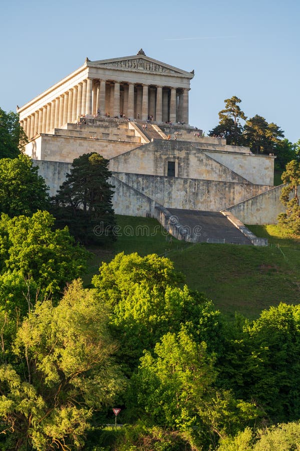 Walhalla Valhalla Near Regensburg Germany Editorial Stock Photo - Image ...