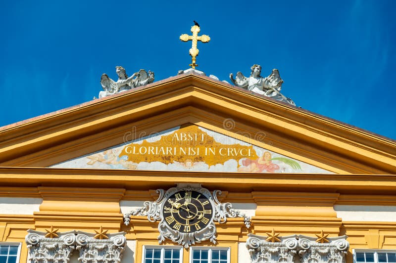 Melk Abbey Austria Building Details Editorial Stock Image - Image of ...