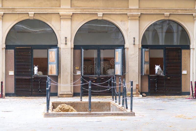 Stables at the Spanish Riding School Vienna Austria Editorial ...