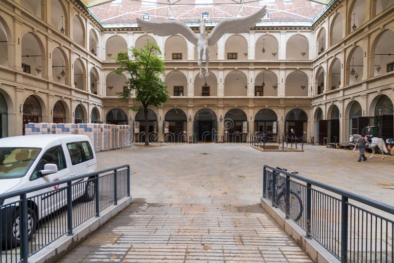 Stables at the Spanish Riding School Vienna Austria Editorial Stock ...