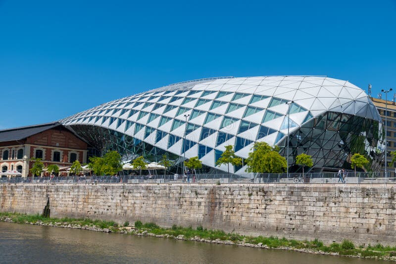 BÃ¡lna Whale Building Budapest Hungary Editorial Photography - Image of ...