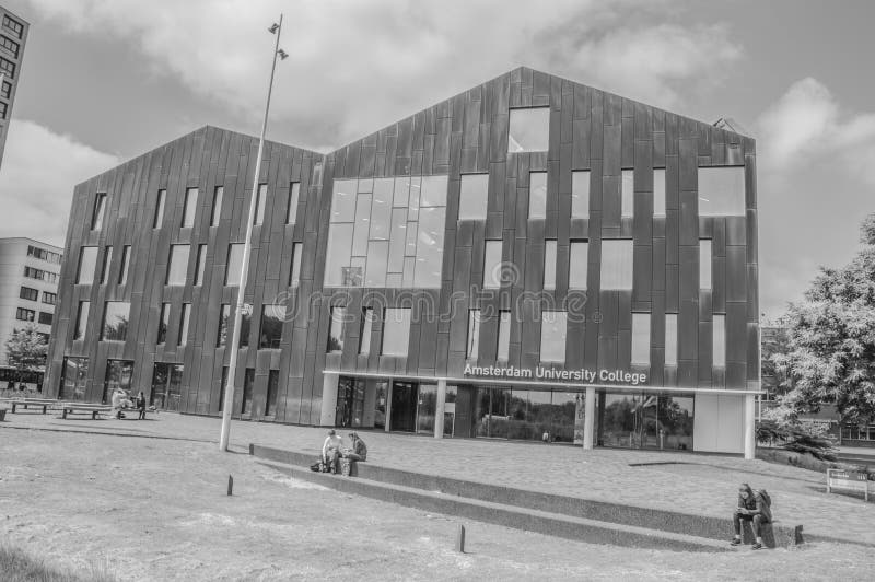 Amsterdam University College Building Editorial Stock Photo - Image of ...