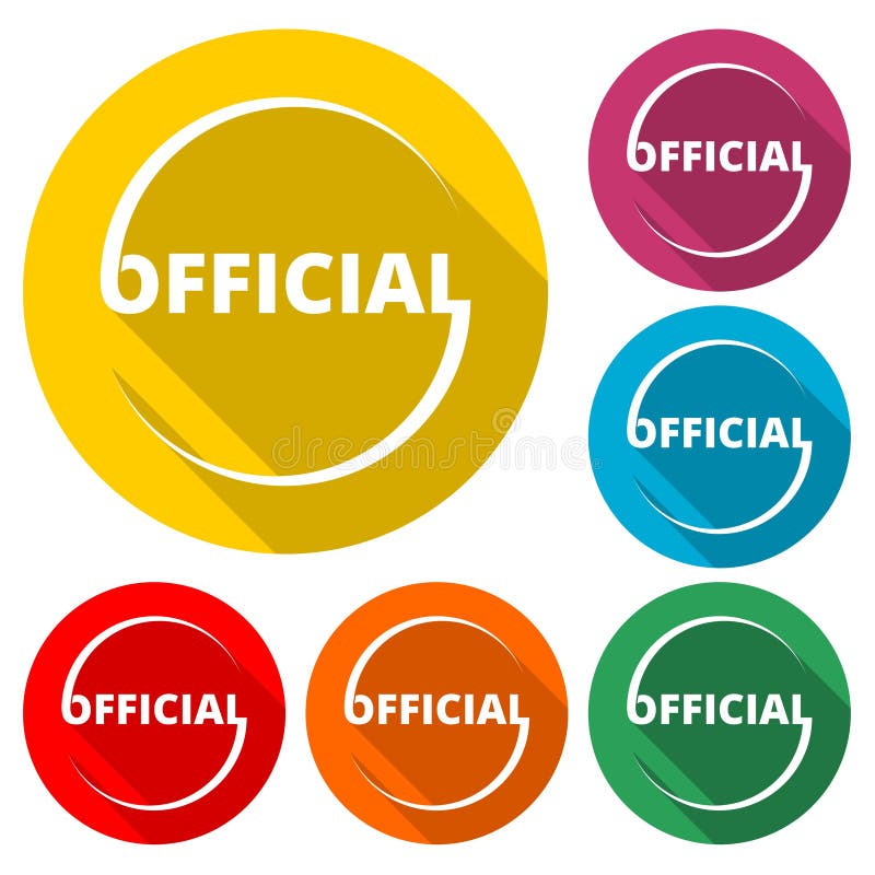 Amtlicher Stempel, Zeichen, Logo Vektor Abbildung - Illustration von ...