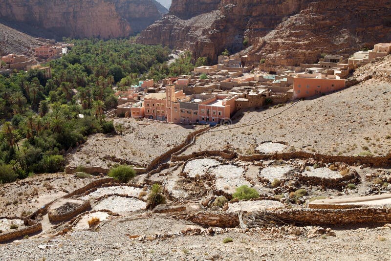 Amtoudi valley stock image. Image of amtoudi, traditional - 26914263