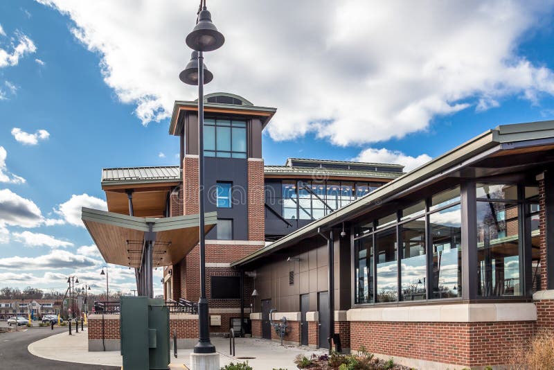 Amtrak Station at Berlin, Connecticut Editorial Stock Photo - Image of ...