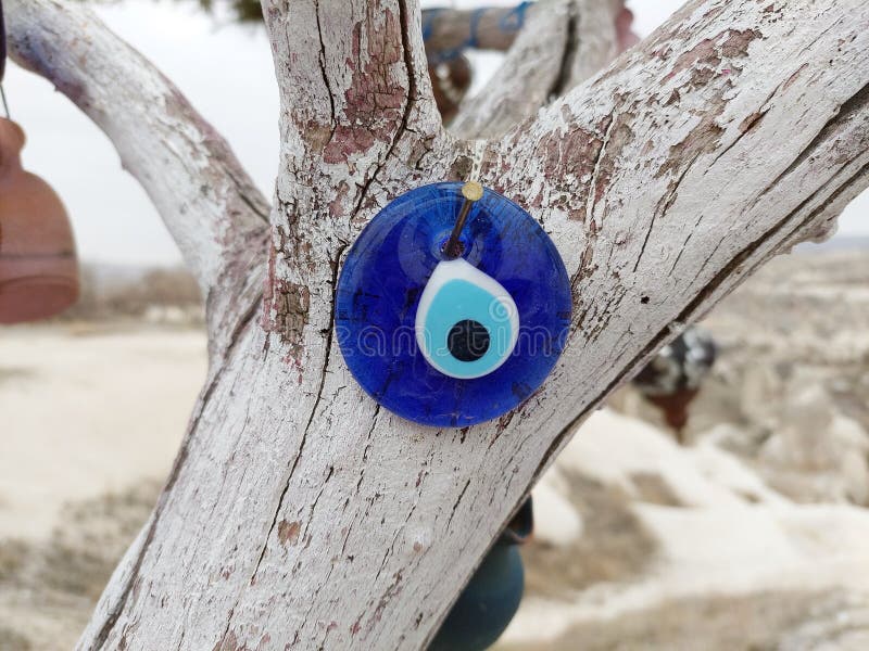 Amulet Nazar (Blue Eyes) from Cappadocia Against the Evil Eye Stock ...