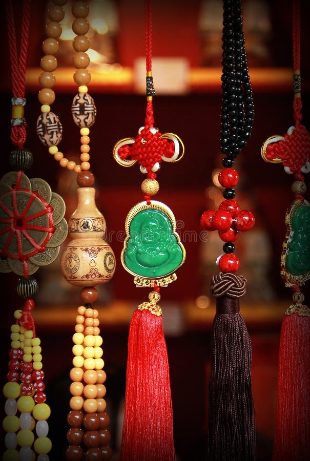 Cadeau Chinois D'amulette La Nouvelle Année Chinoise Image stock ...