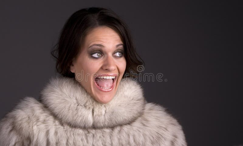 Amused stock photo. Image of girl, beauty, cheerful, surprise - 10492590