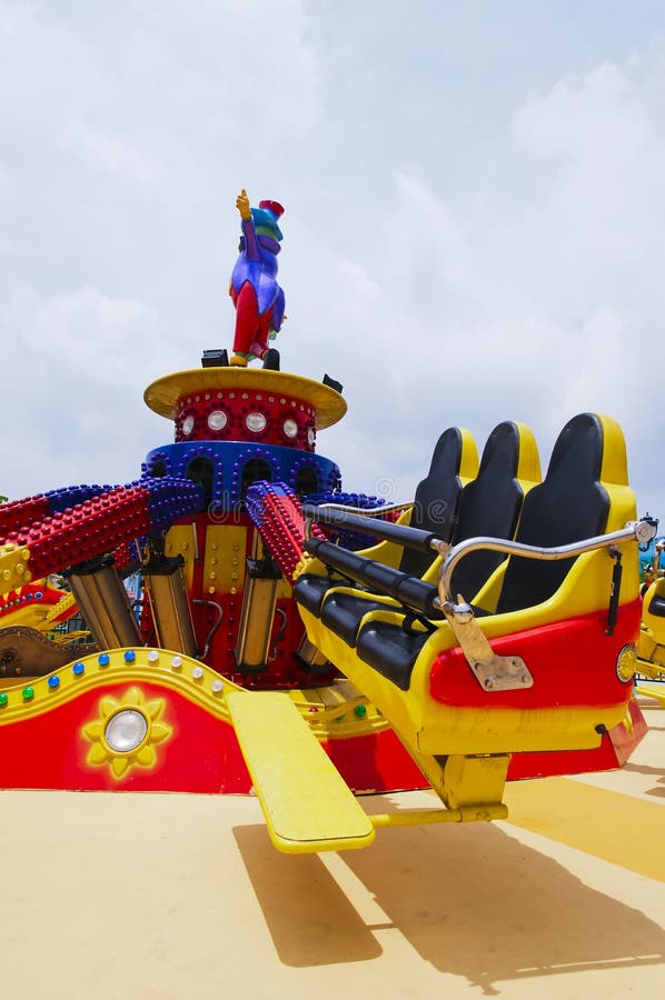 Amusement park stock image. Image of playground, leisure - 24679149