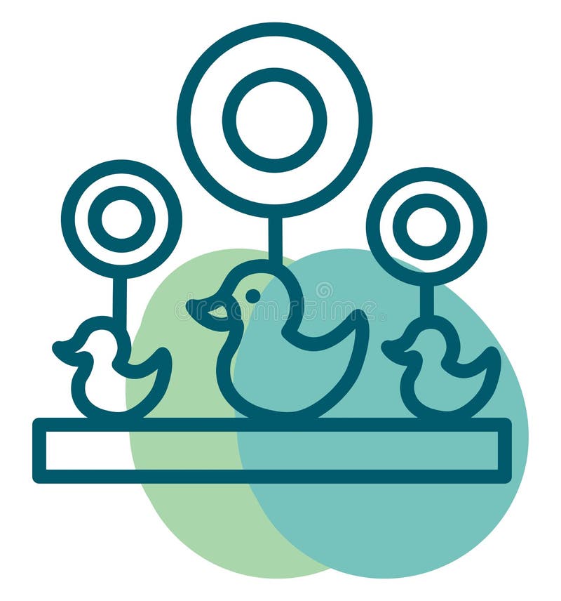 Amusement Park Carousel, Icon Stock Vector - Illustration of icon ...