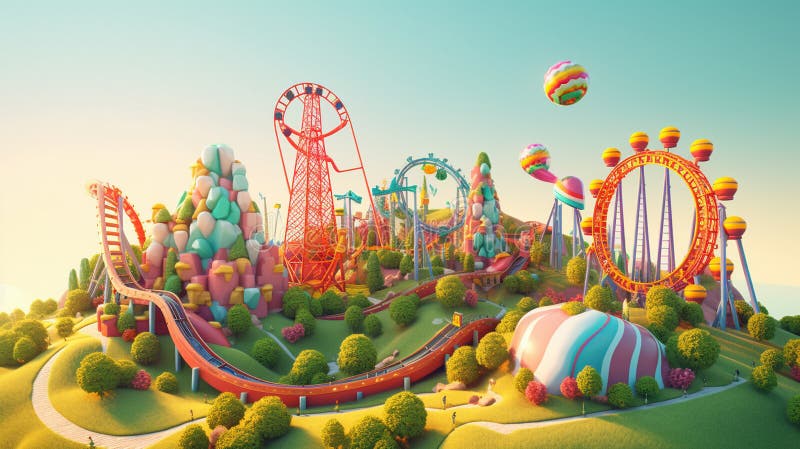 City Park Render Stock Illustrations – 1,295 City Park Render Stock ...