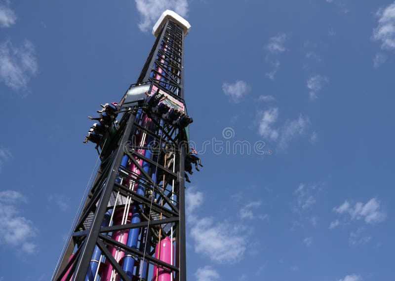 Amusement park device stock photo. Image of fast, overhead - 12721646