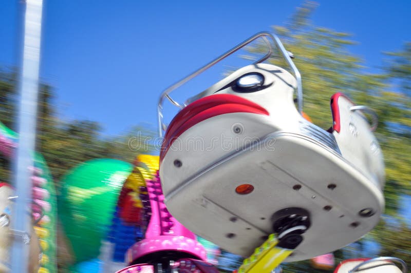 Amusement park duck stock photo. Image of flying, motion - 50246528