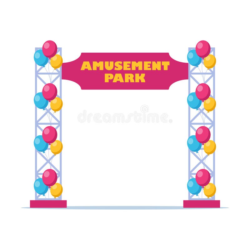 Carnival Vector Gate Stock Illustrations – 415 Carnival Vector Gate ...