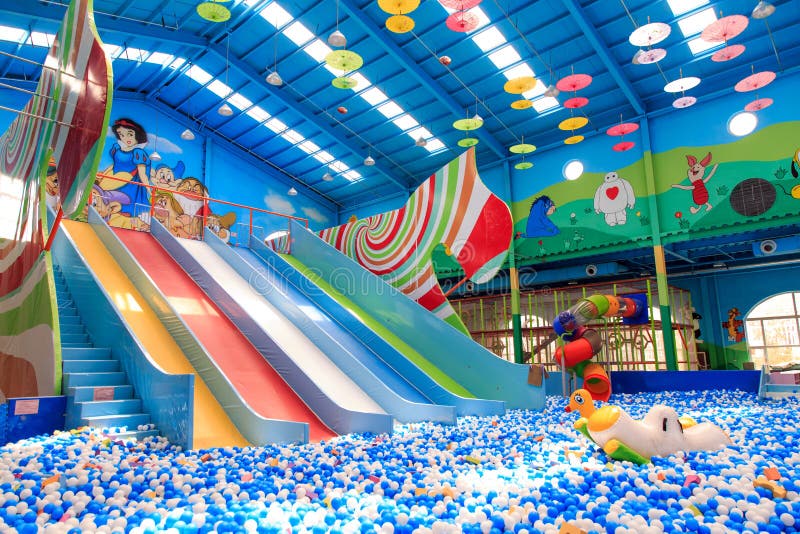 Amusement park facilities stock photo. Image of play - 117687746