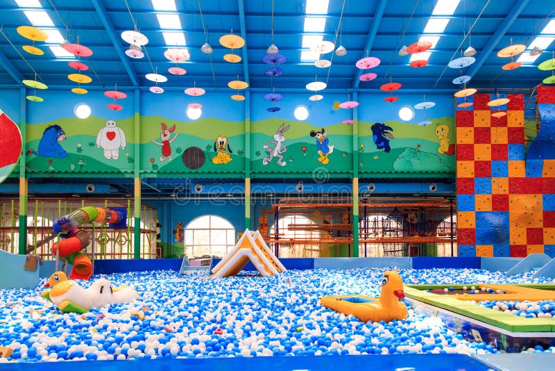 Amusement park facilities stock photo. Image of merry - 117687712