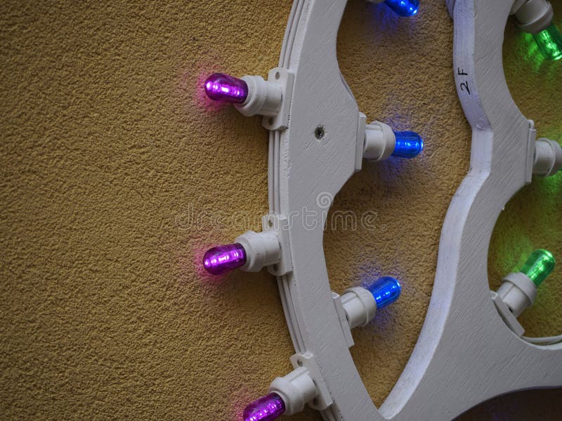 Amusement Park Fun Fair Lights Stock Photo - Image of colorful, ride ...