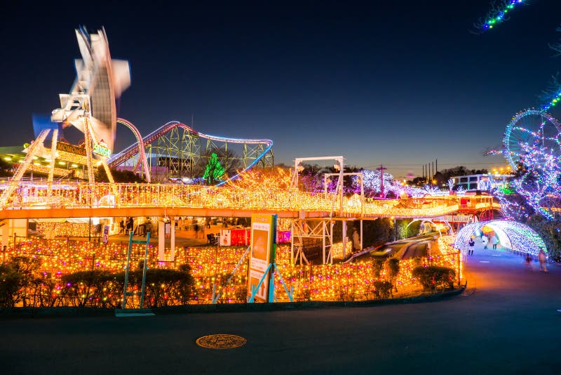 Amusement park in Japan editorial image. Image of equipment - 123275040