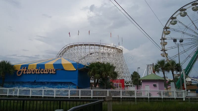 Amusement Park in Myrtle Beach Editorial Image - Image of myrtle ...