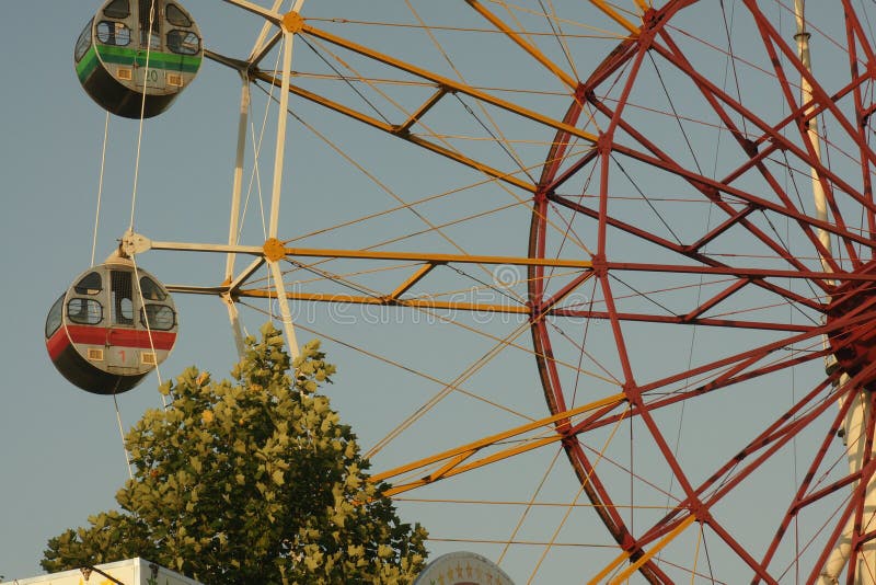 Amusement Park Ride stock photo. Image of wheel, outdoor - 82426454