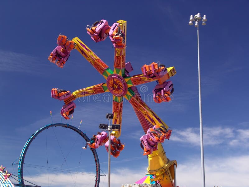 Amusement ride stock photo. Image of park, entertainment - 2152914
