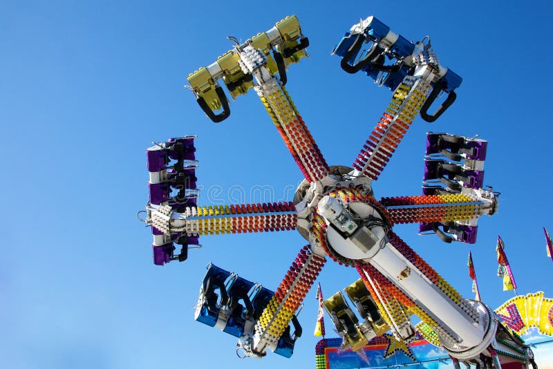 Amusement park rides stock photo. Image of entertainment - 24094654