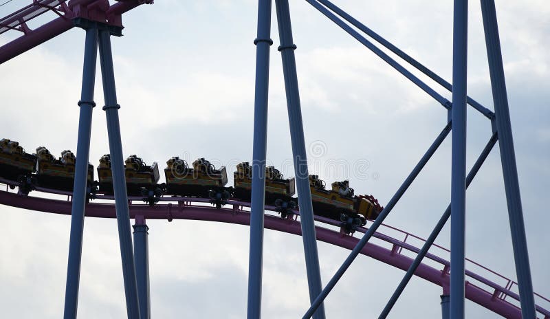 Amusement park stock photo. Image of vehicle, amusement - 272032558