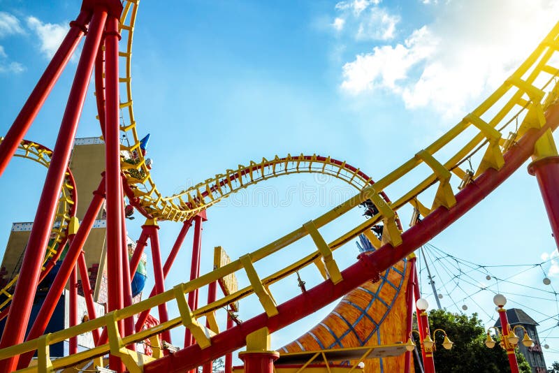462 Empty Roller Coaster Stock Photos - Free & Royalty-Free Stock ...