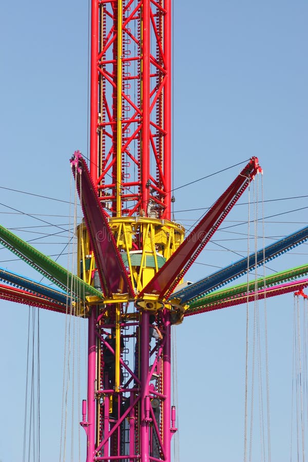 Amusement ride stock image. Image of outdoor, amusement - 1232119