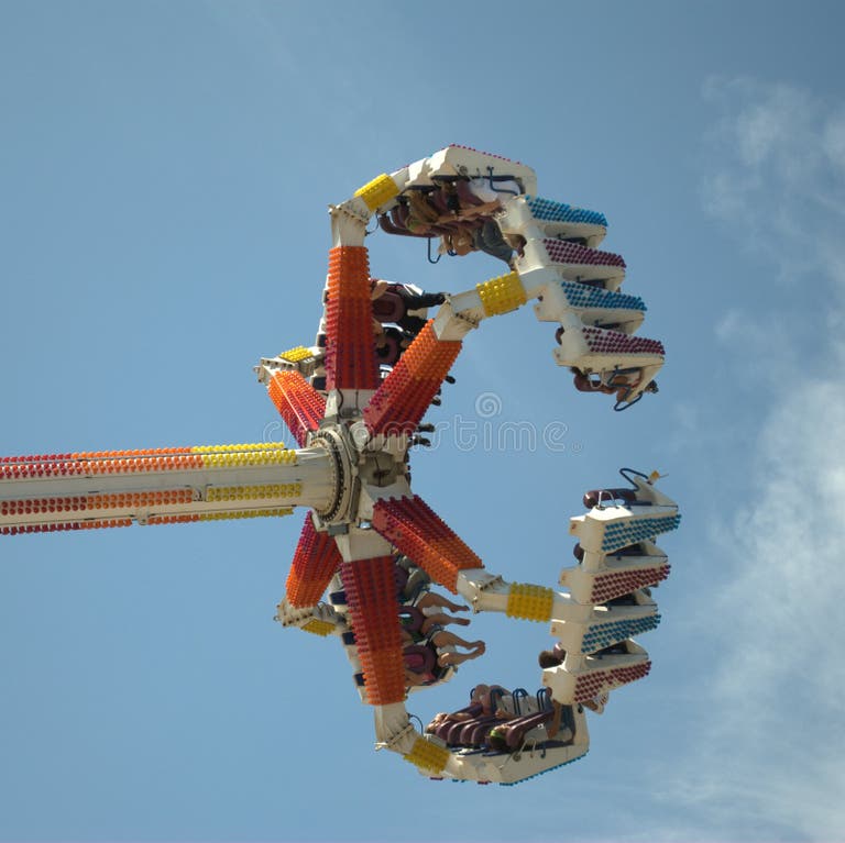 Amusement Ride editorial image. Image of brave, ride - 26069845