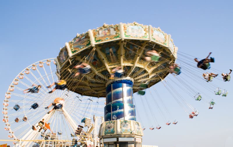 Amusement Rides stock photo. Image of colorful, blue, ferris - 5833210