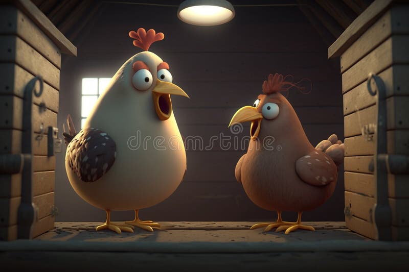 Goofy Chicken Stock Illustrations – 47 Goofy Chicken Stock ...