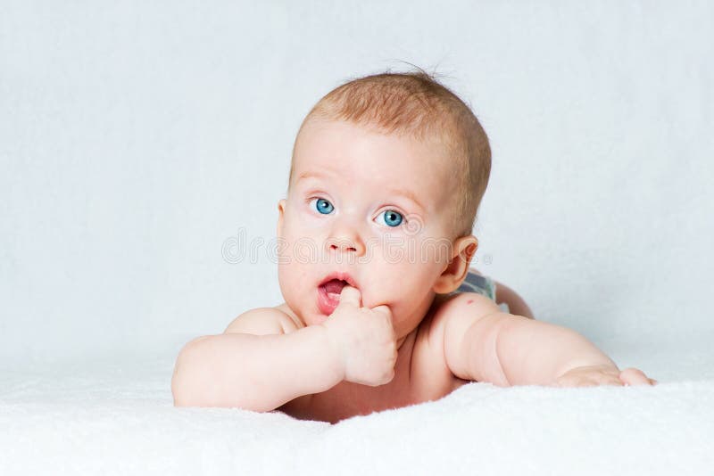 The amusing kid stock photo. Image of amusing, child - 23561394