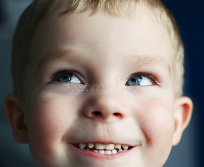 Blinking boy stock image. Image of family, innocent, laugh - 892765