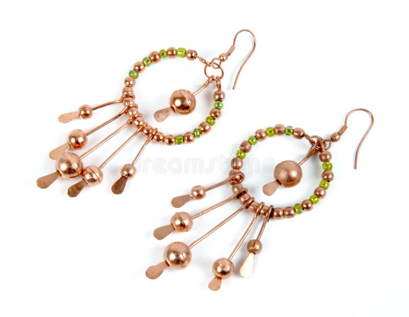 Anel de orelha foto de stock. Imagem de rubi, surpresa - 12345724