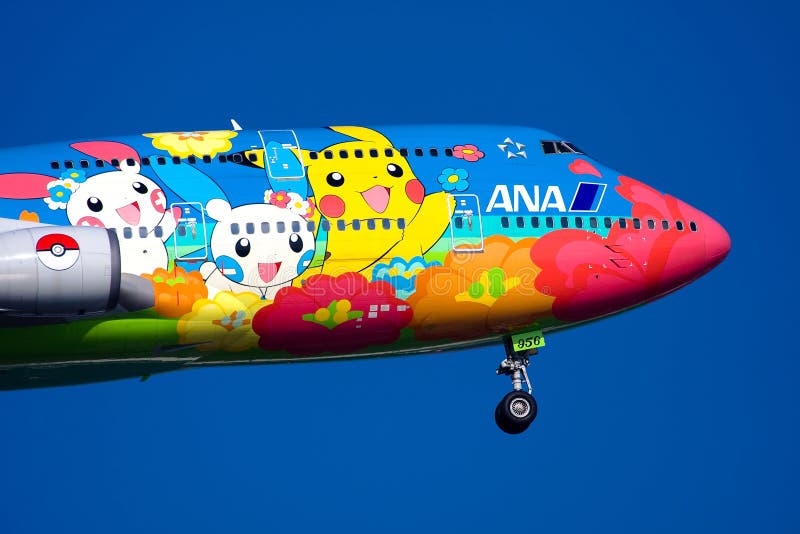 ANA Boeing 747 All'AEROPORTO Del Haneda Fotografia Editoriale ...