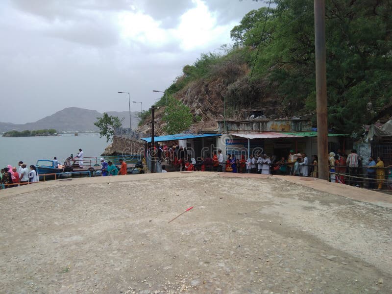 Ana Sagar Lake Ajmer Darga Rajasthan Editorial Stock Photo - Image of ...