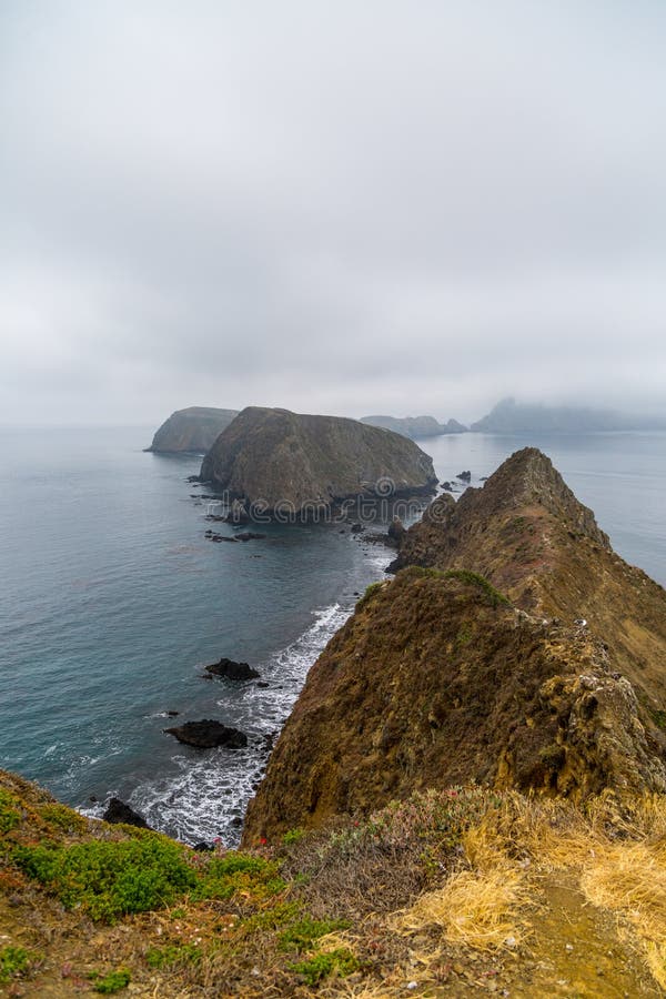 Anacapa Island stock image. Image of surf, scenic, ocean - 93914787