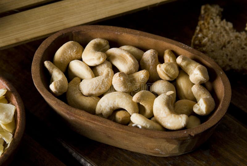 Anacardos foto de archivo. Imagen de crujiente, primer - 3049248