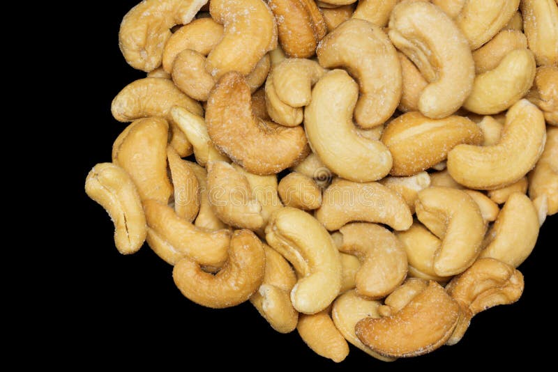 Anacardos foto de archivo. Imagen de asado, crudo, fondo - 75398558