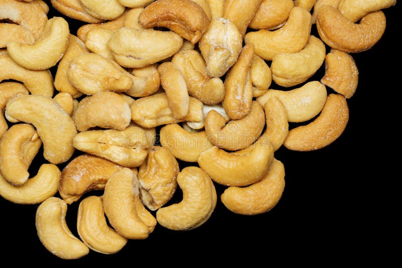 Anacardos foto de archivo. Imagen de asado, crudo, fondo - 75398558